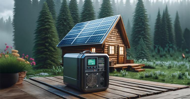 Off-Grid Solar System with Power Stations - Solar Waypoint